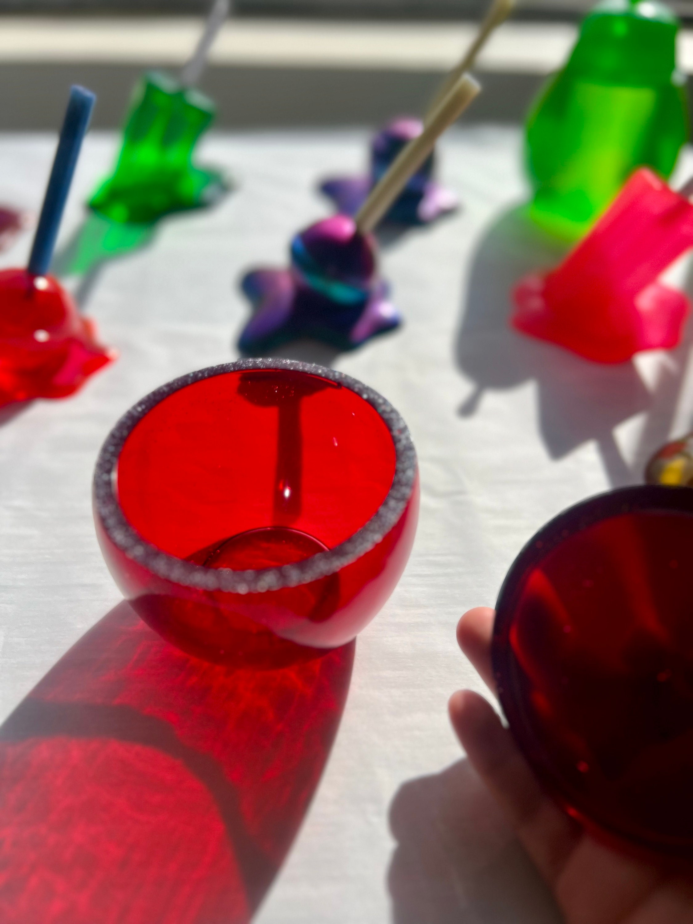 Resin Apple Apple Storage Candy Apple - Etsy