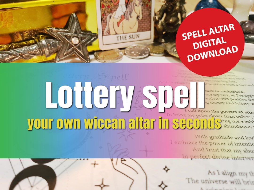 Lottery Spell DIY Powerful Spell for Money, Abundance, Wealth Digital ...