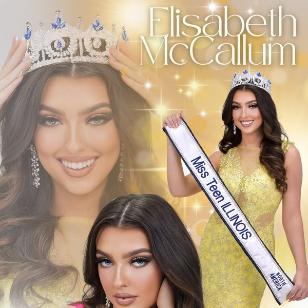 Pageant Banner - Etsy