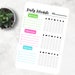 Editable Daily Schedule | Printable | Visual Schedule | iPad Schedule ...