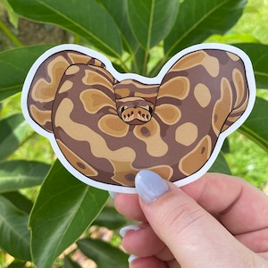 Banana Ball Python Stickers - Etsy
