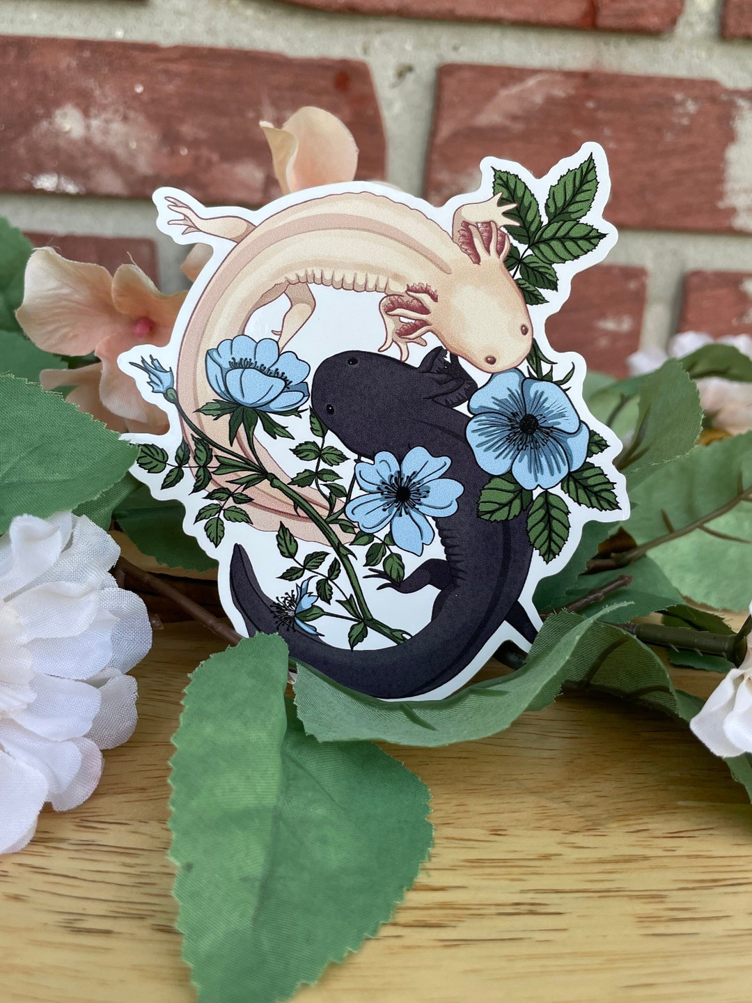 Axolotl Sticker - Etsy