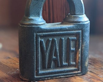 Antique Yale Padlock - Etsy