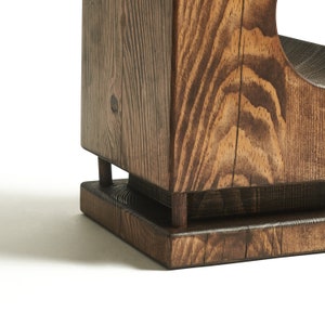 Solid Wood Wine Bottle Rack, Decorative Wine Bottle Holder, Display ...