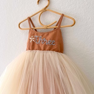 Custom Embroidered Birthday Tutu - Etsy