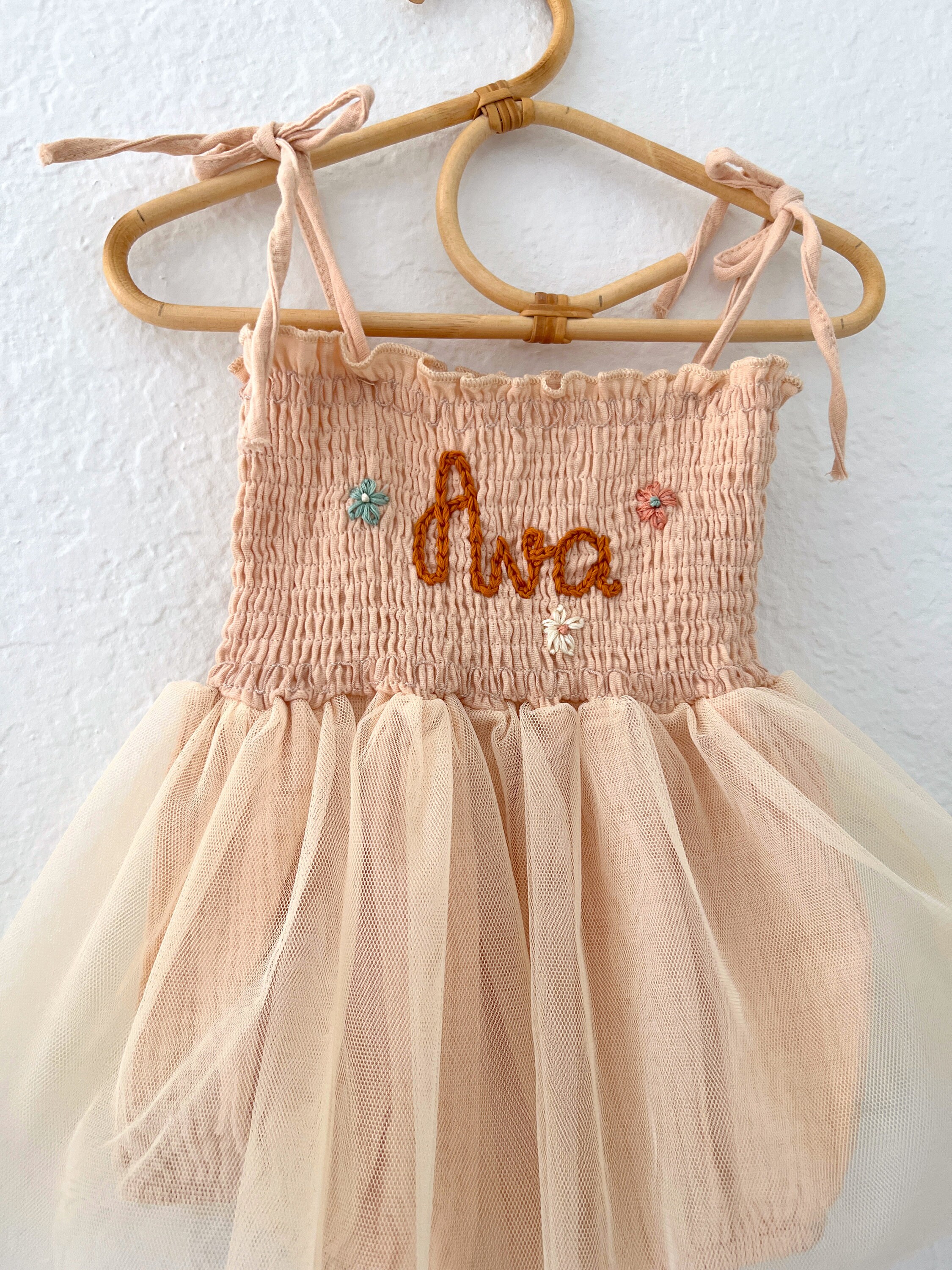 Custom Embroidered Birthday Tutu - Etsy