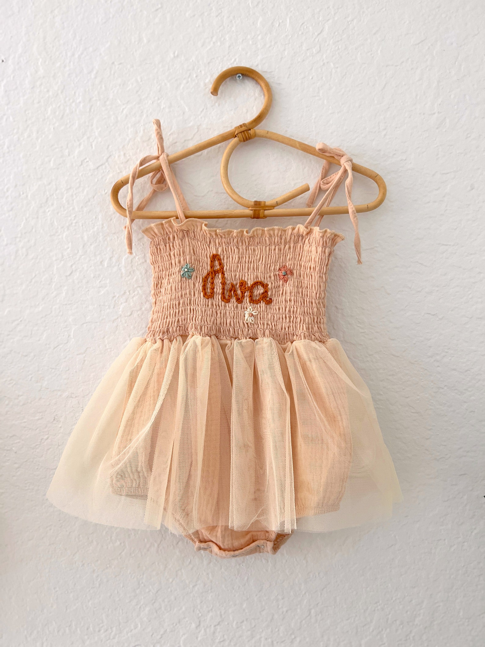 Custom Embroidered Birthday Tutu - Etsy