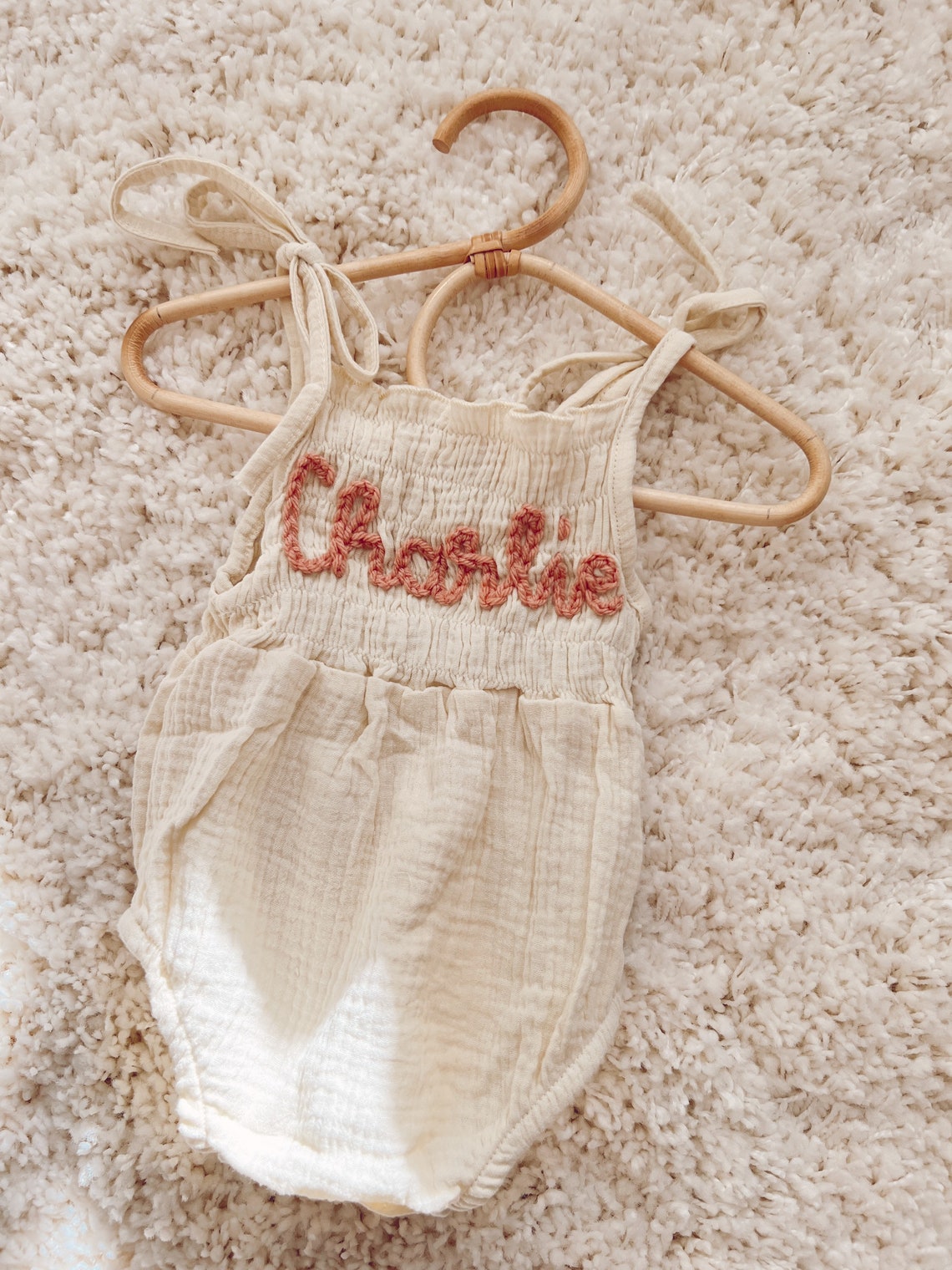 Custom and Personalized Name Embroidered Romper for Baby Girls - Etsy