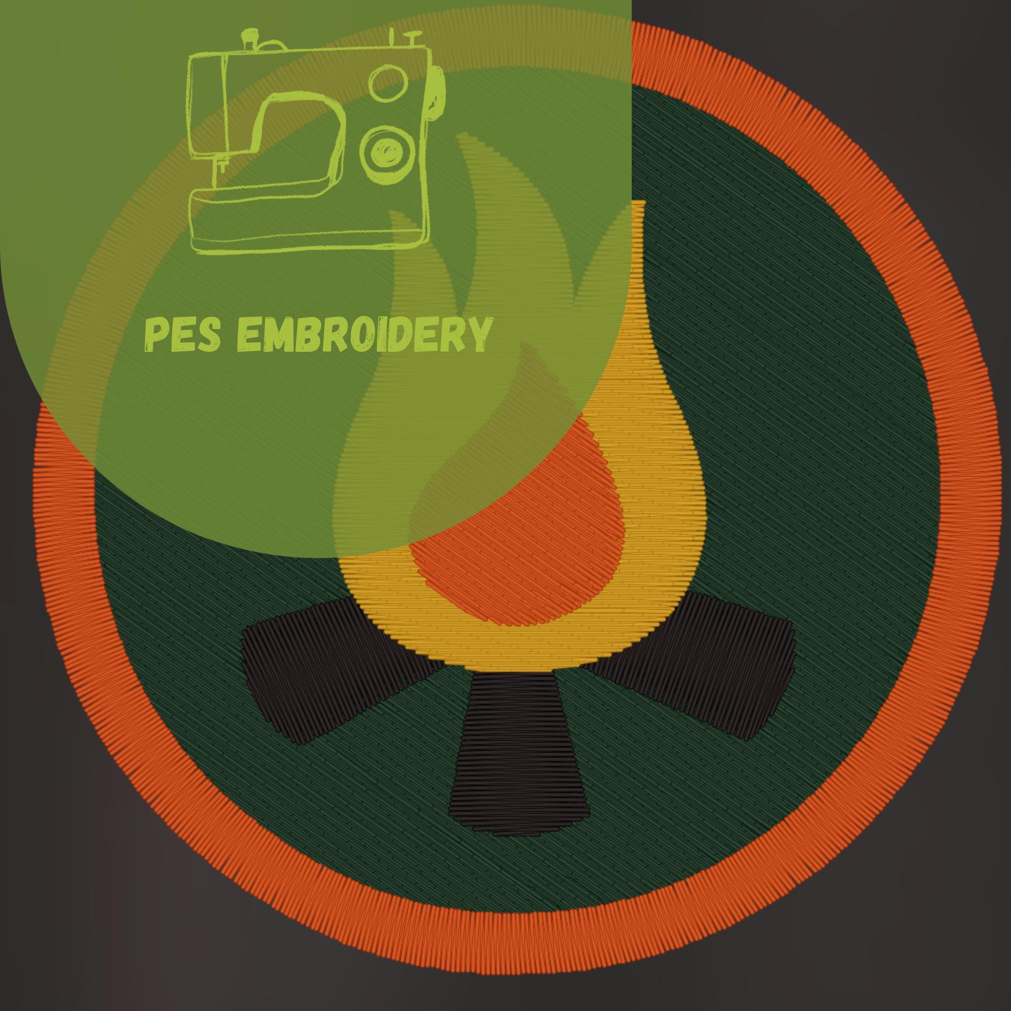 Camping Embroidery Bushcraft Patch Pack PES Brother PE800 Embroidery ...