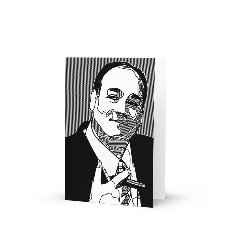 Tony Soprano Congratulations Graduation the Sopranos Greeting Card - Etsy