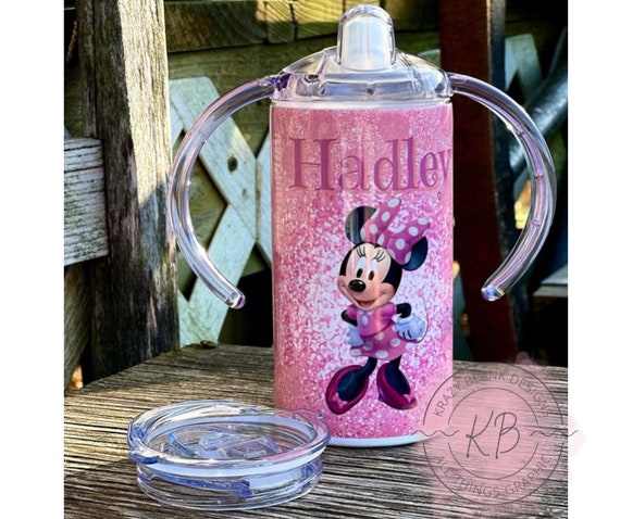 Minnie Mouse Sippy Cup Etsy