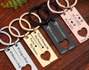 Couples Key Chain - Etsy