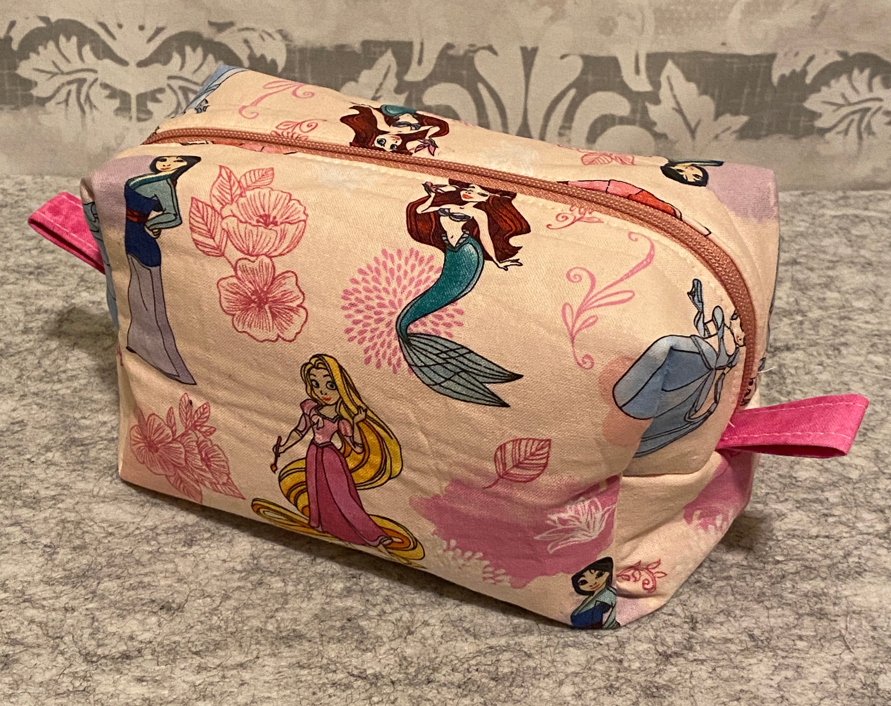 Disney Princesses Zippered Boxy Pouch - Etsy