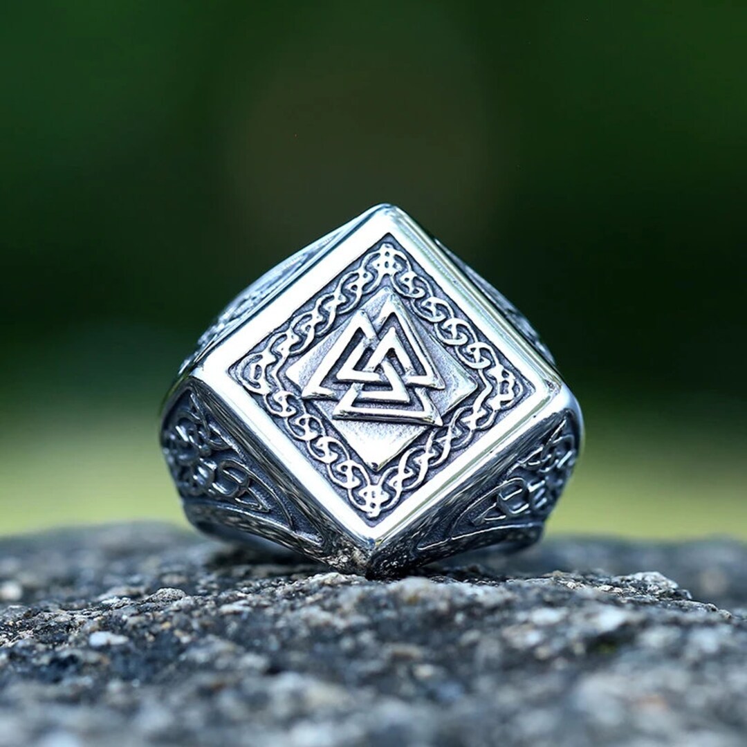 Viking Soul Ring. Gothic Ring, Custom Made. Gothic Jewellery. - Etsy