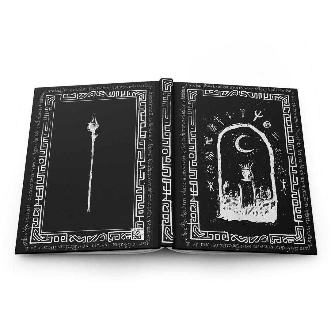 Spell Book. the Witch of the Forest VXI. Hardcover Journal Matte. Blank ...
