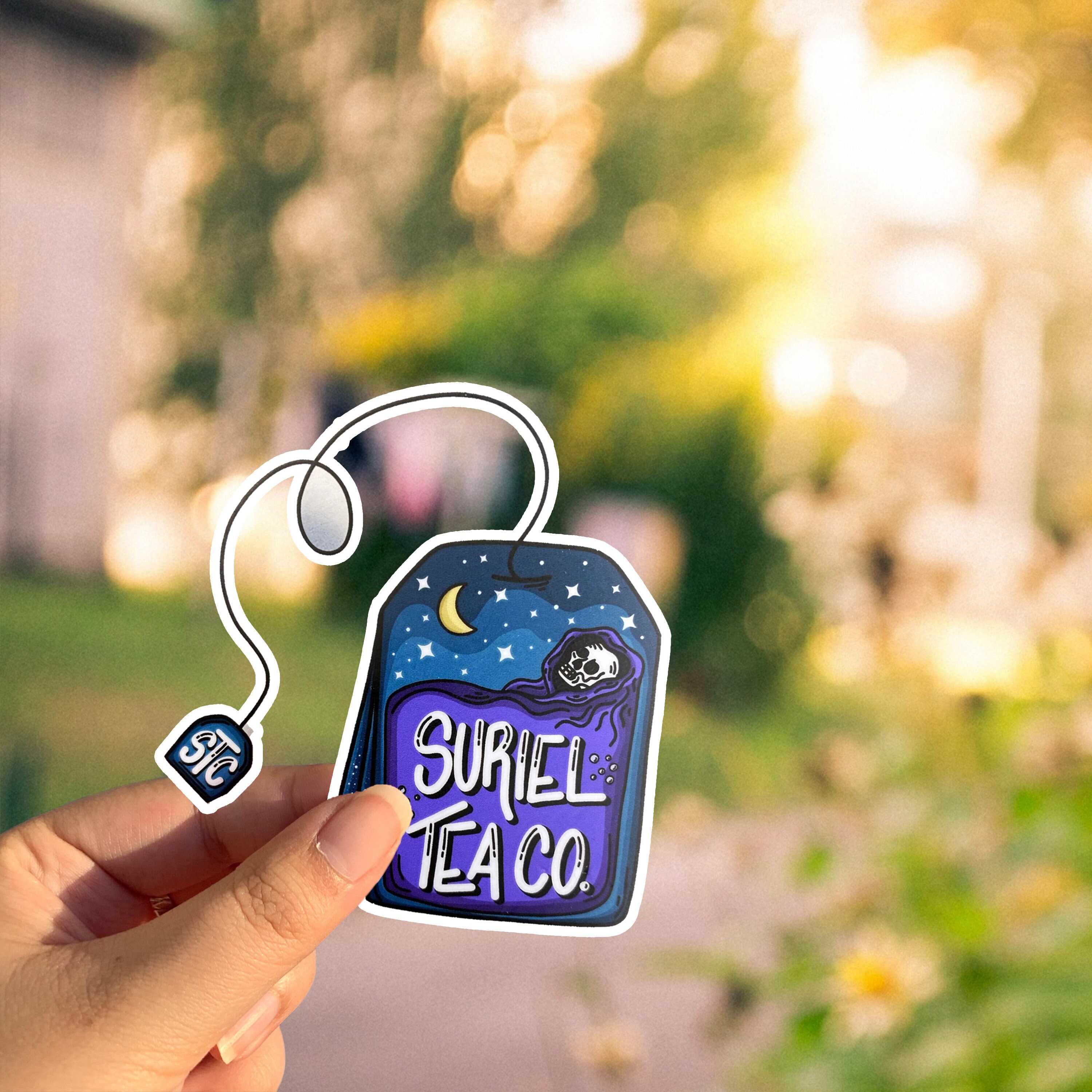 Suriel Tea Co Sticker Book Inspired Sticker ACOTAR Suriel - Etsy