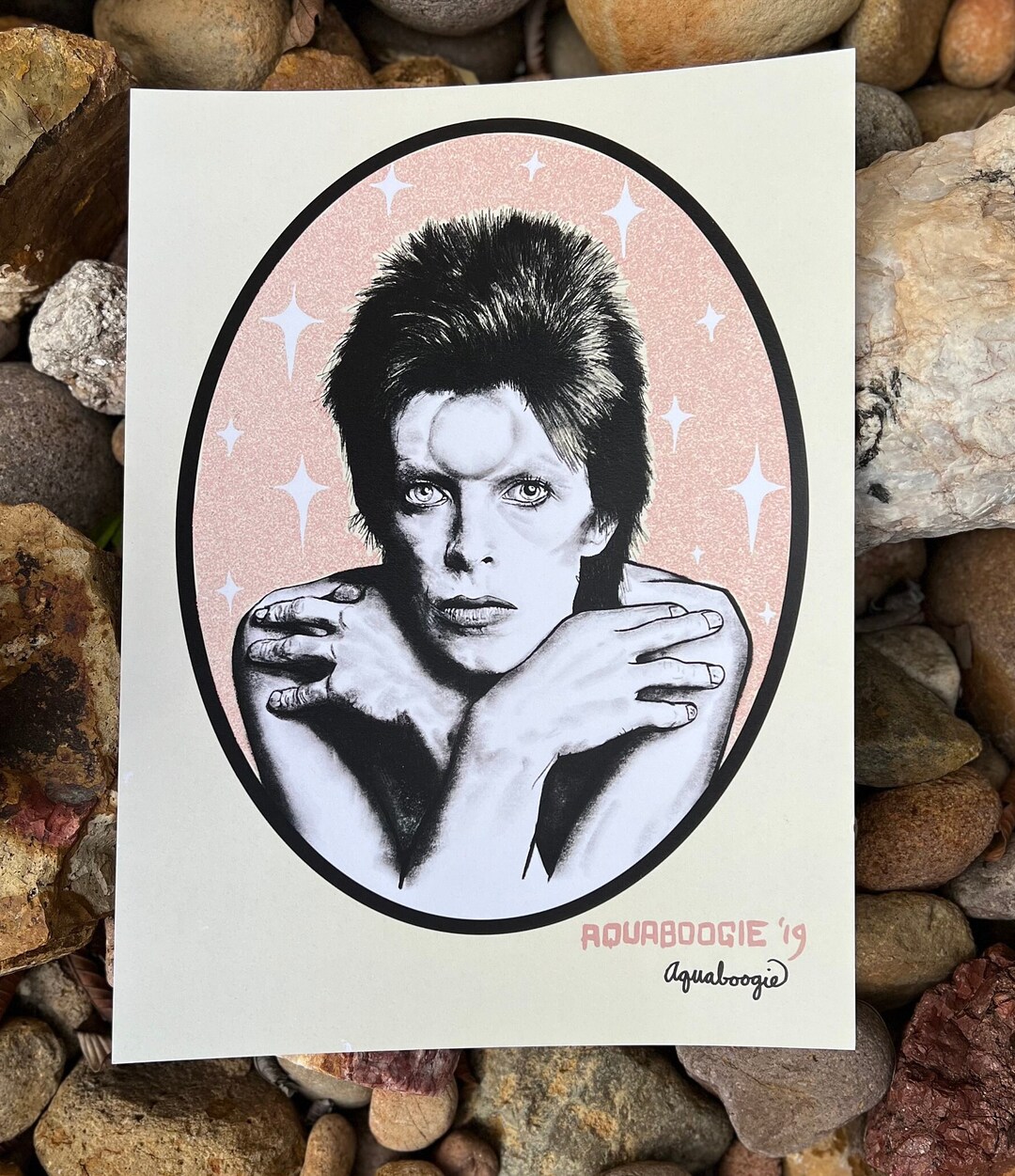 David Bowie Ziggy Stardust Print - Etsy