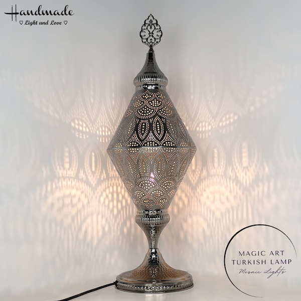 Moroccan Table Lamp - Etsy