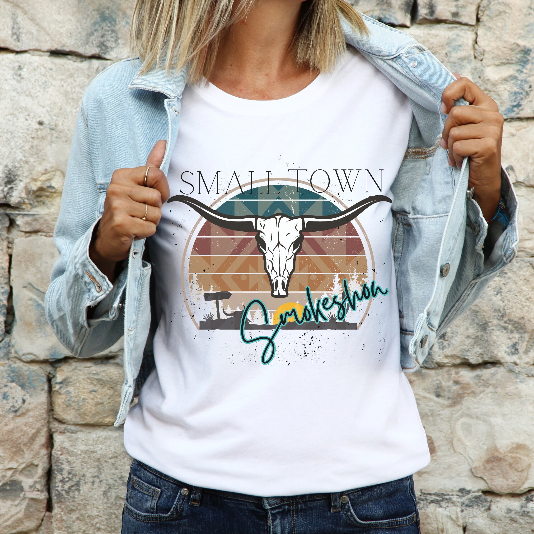 Small Town Smokeshow Shirt, Western Apparel, Zach Bryan Tee, Oklahoma ...