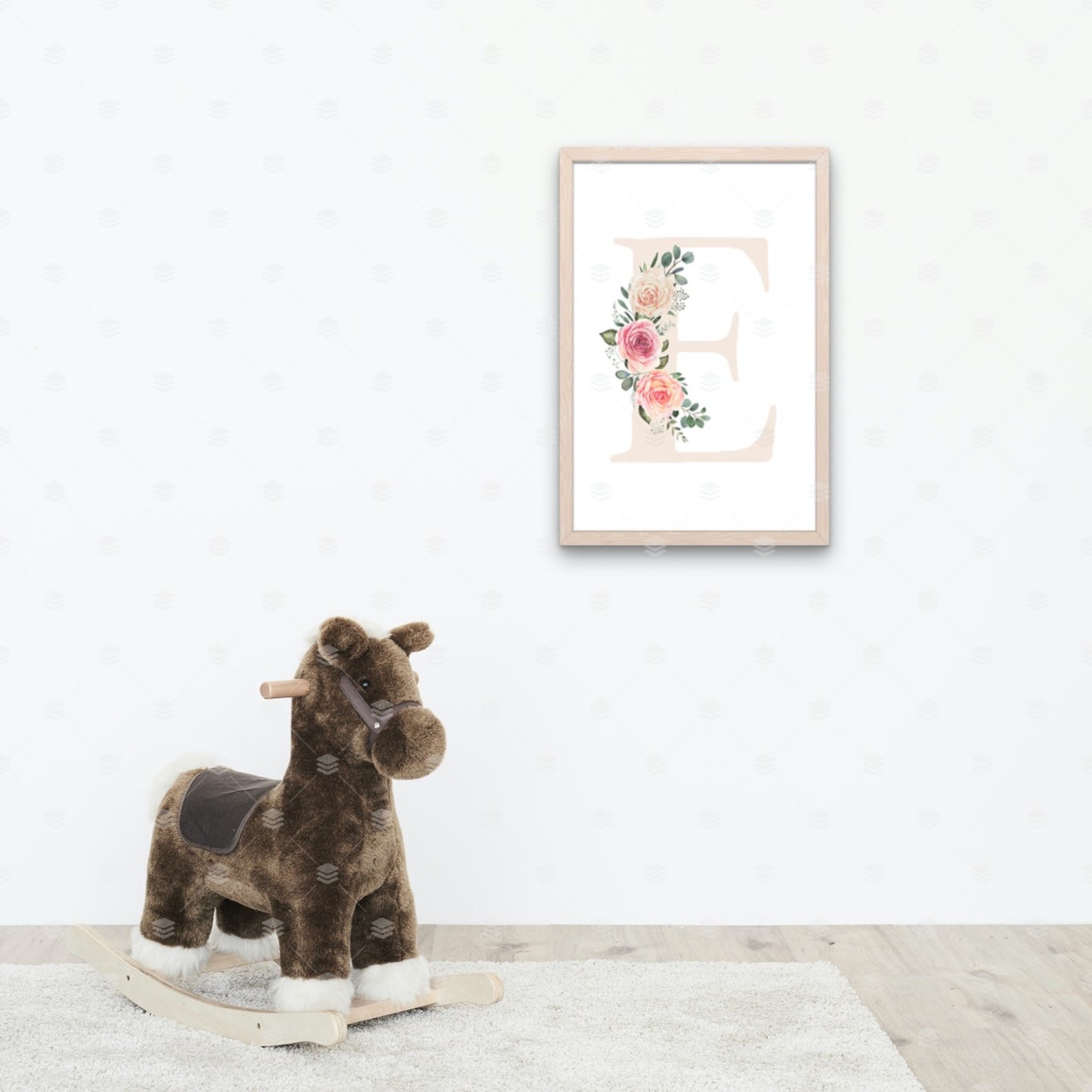 Letter E Wall Decor Digital Download Initial Wall Art - Etsy