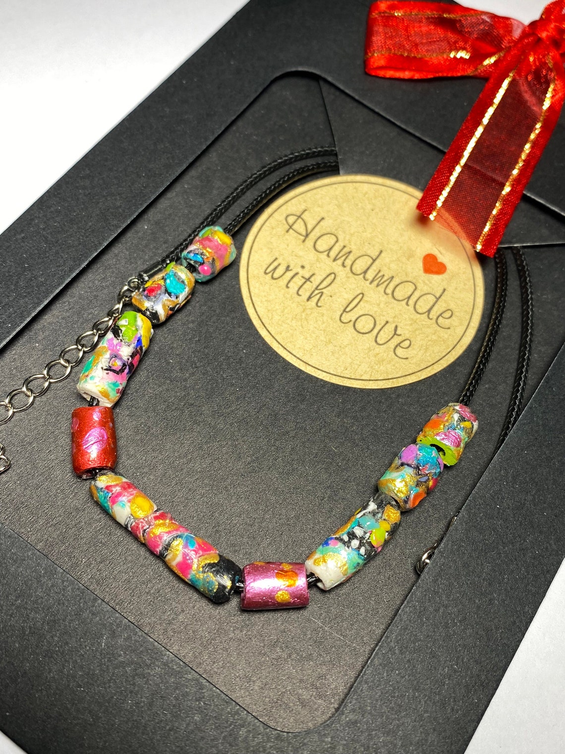 Modern Original Handmade Necklace | One of a Kind Jewelry Gift ...