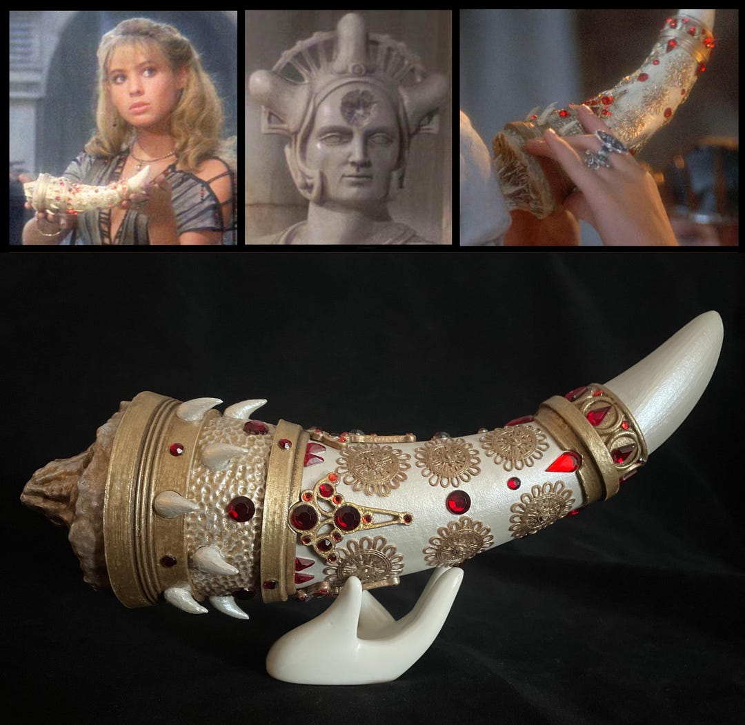 The Horn of Dagoth - Conan the Destroyer - Conan the Barbarian ...