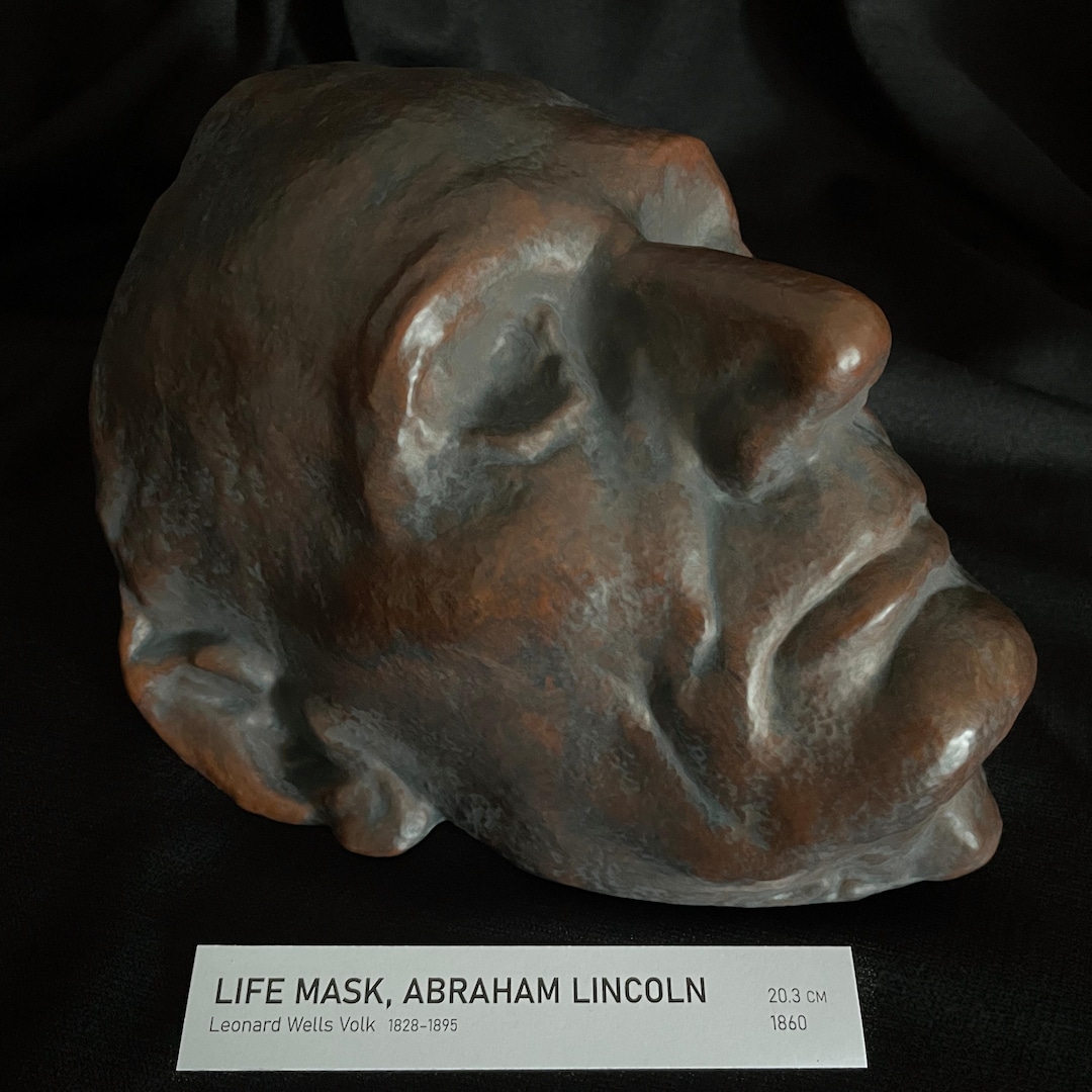 Museum-grade Abraham Lincoln Life Mask - With Museum Tag, Life-size - Etsy