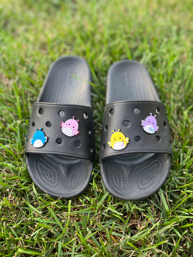 Squishmallow Inspired Croc Charms Rubber Shoe Charms Cartoon Jibbitz - Etsy