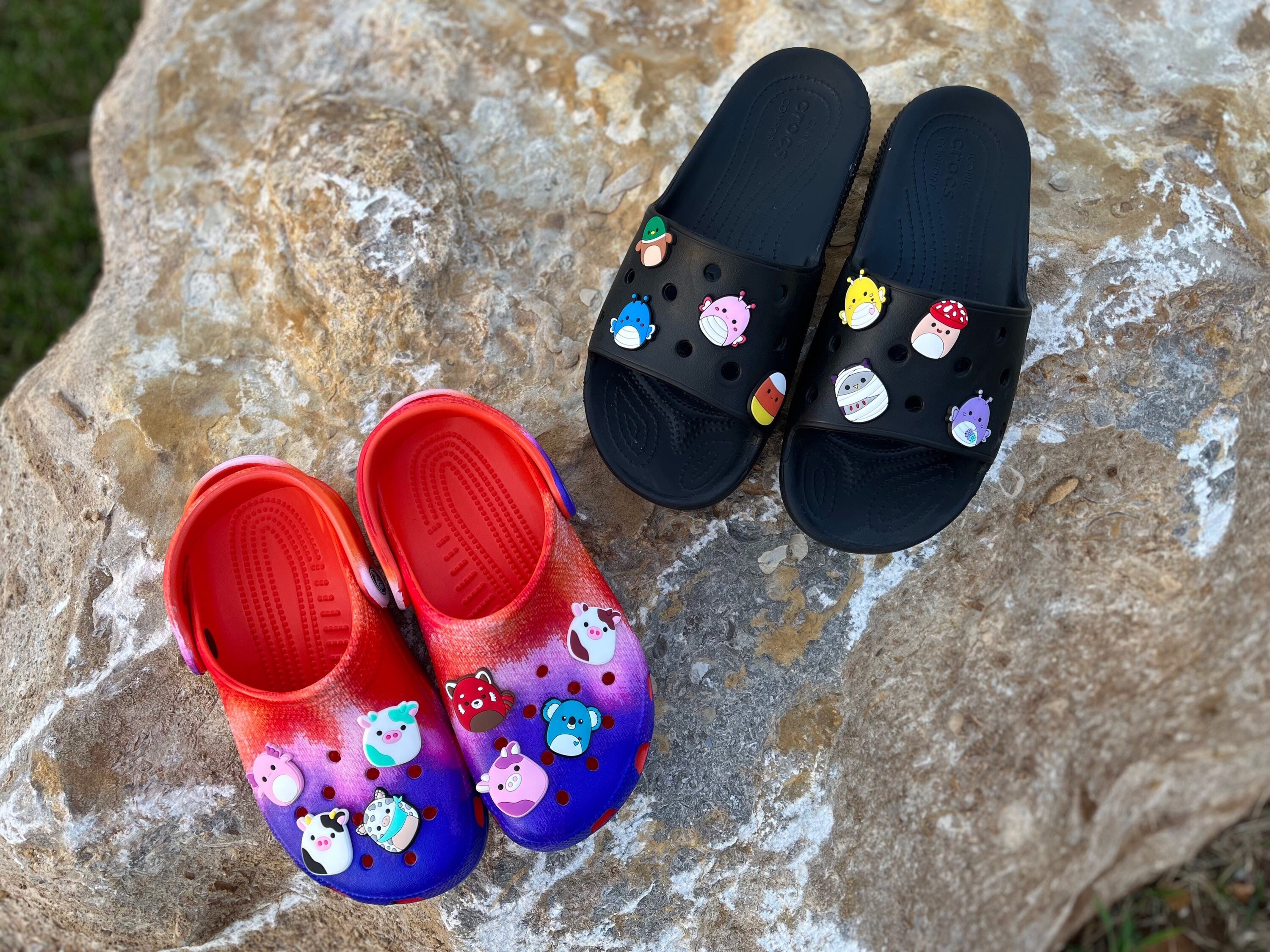 Squishmallow Inspired Croc Charms Rubber Shoe Charms Cartoon Jibbitz - Etsy