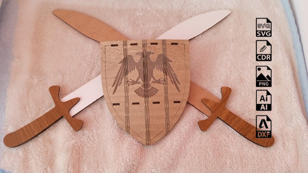 Swords and Shields Sword & Shield DXF Swords Dxf Shields Dxfsword ...