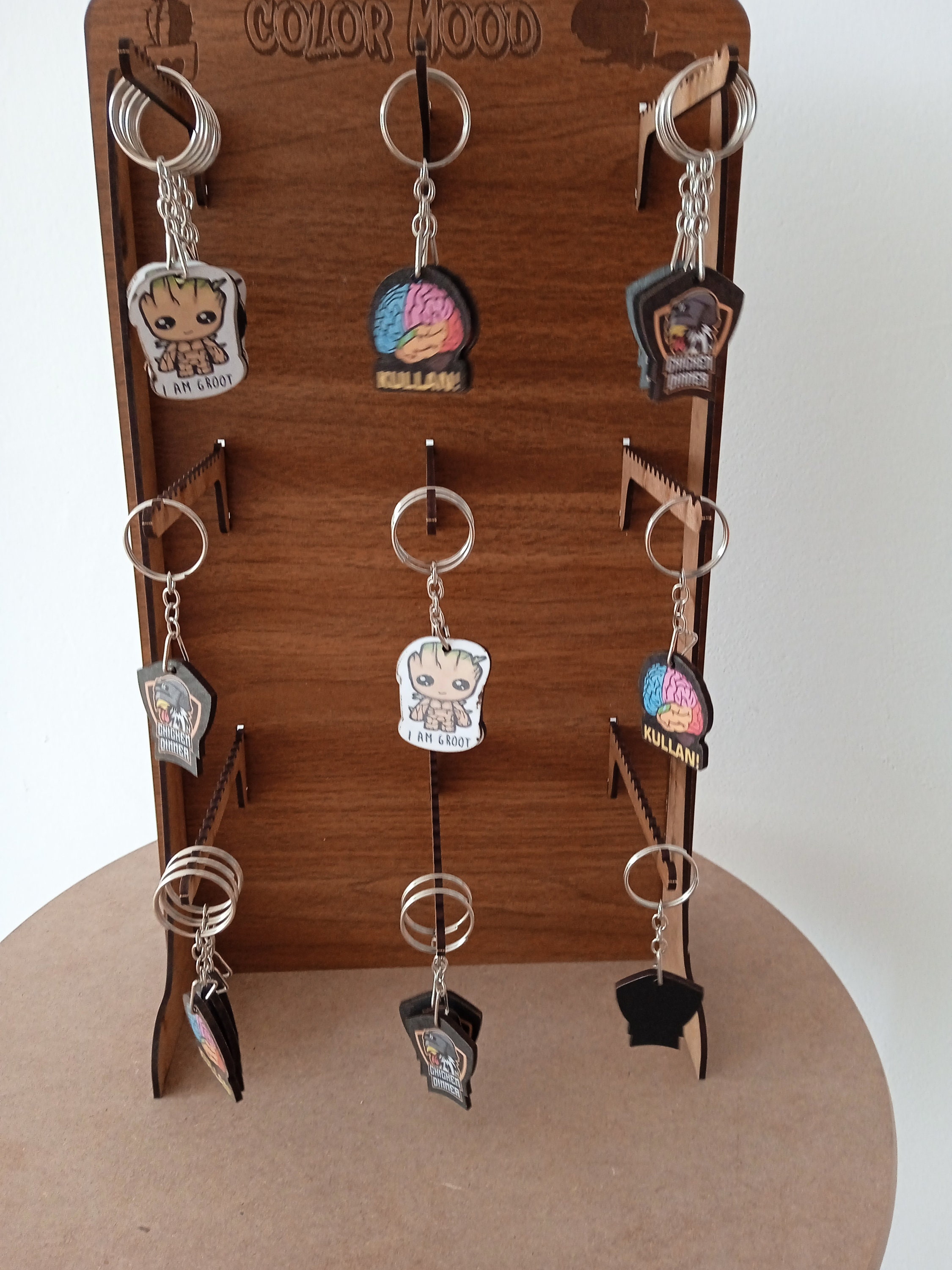 Key-chain Stand 27mm 3mm 4mm 5mmcnc Laser Cutting - Etsy