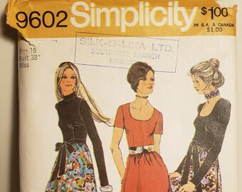 Simplicity 9602 - Etsy
