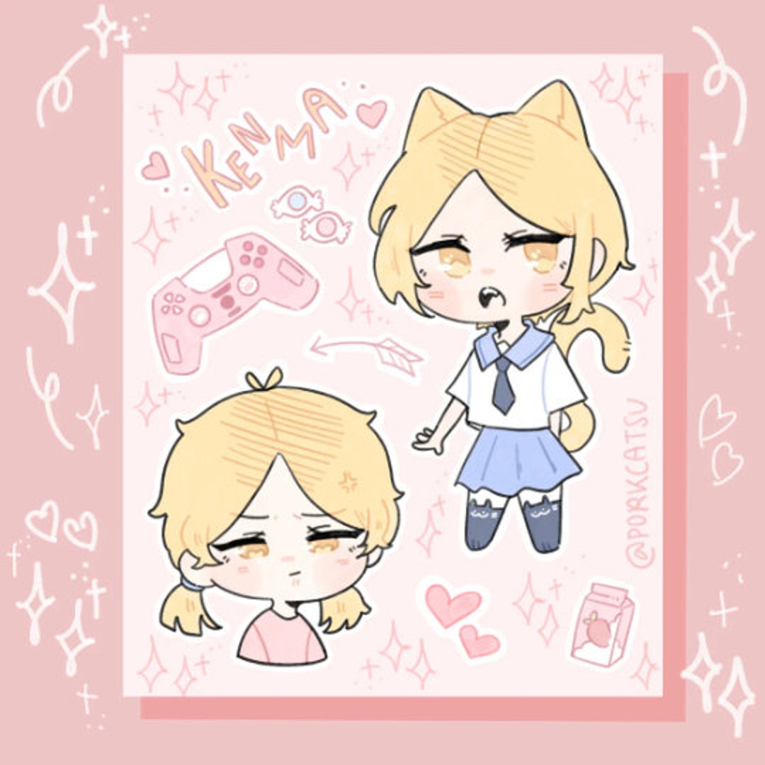 Volleyball Boys Anime Chibi Sticker Sheet Jounal Deco - Etsy