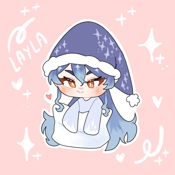 Layla Genshin Sticker - Etsy