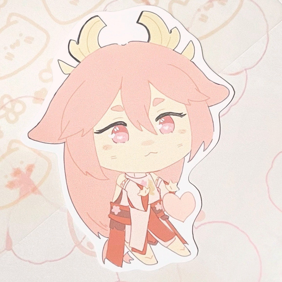 Yae Miko Genshin Impact Sticker - Etsy