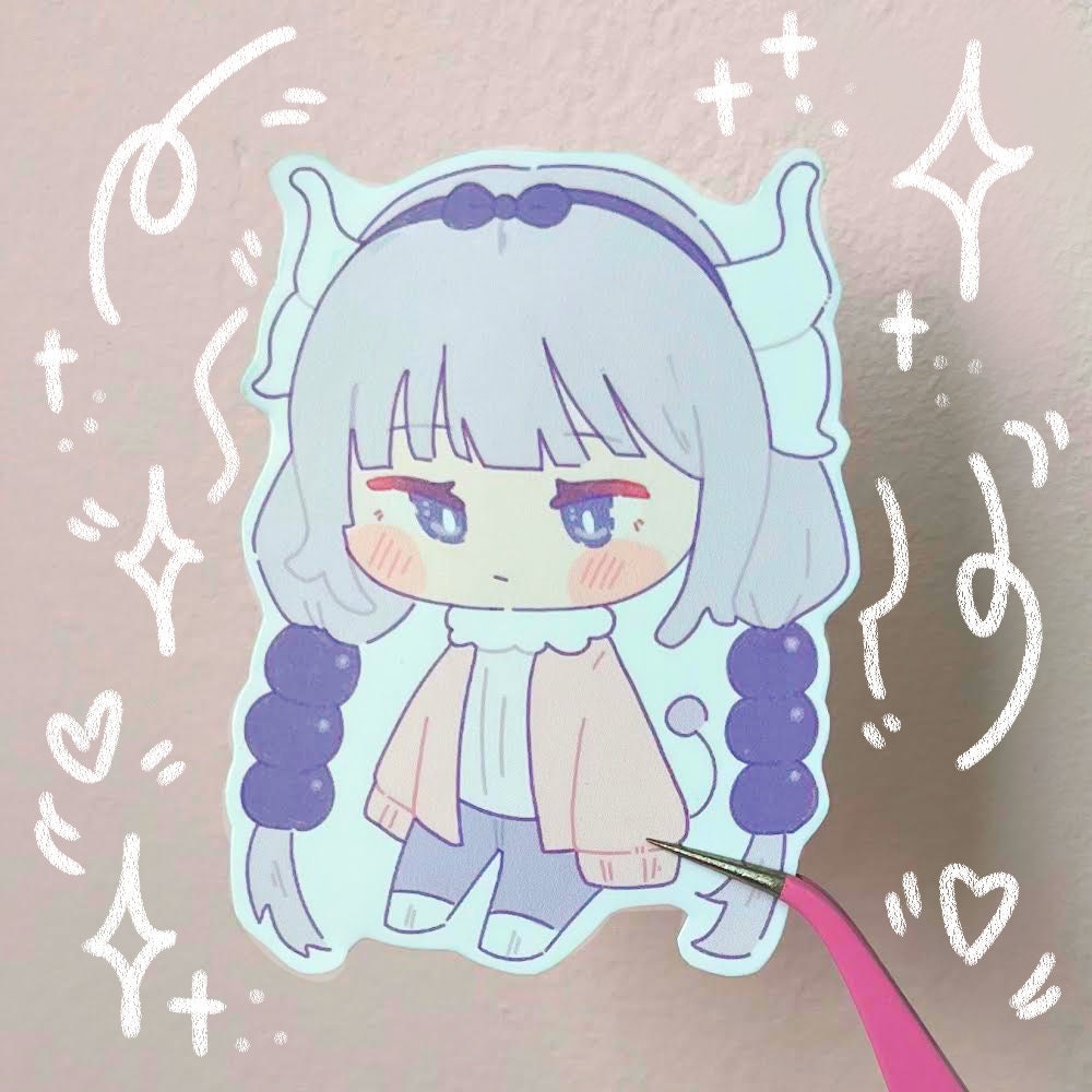 Cute Kanna Kamui Sticker - Etsy