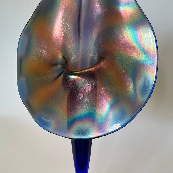 Carnival Glass Jack in Pulpit - Etsy