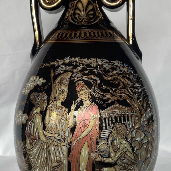 Hand Made in Greece 24k Gold Vase - Etsy