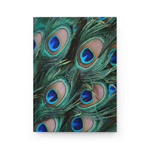 Peacock Feather Aesthetic Animal Nature Blue Green Journal | Pretty ...