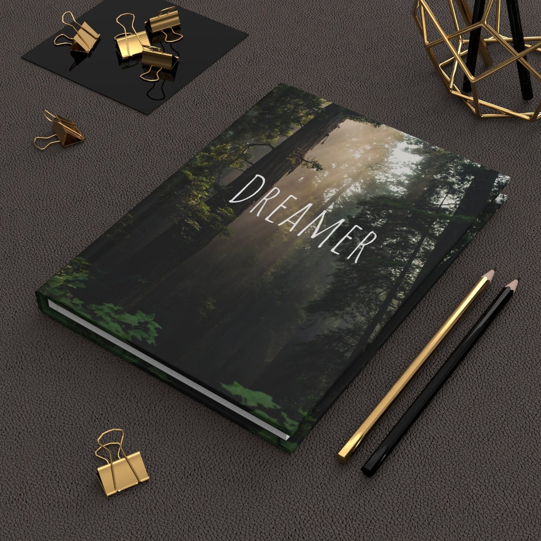 Forest With Sunlight Dreamer Journal Notebook Twilight Aesthetic Blank ...