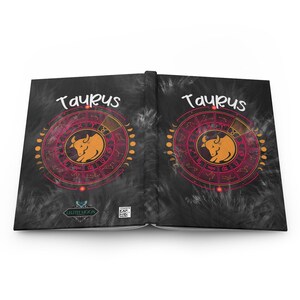Taurus Astrology Symbol Chart Zodiac Sign Journal | Pretty Celestial ...