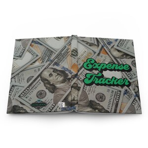 Cash Money 100 Dollar Bill Expense Tracker Journal Notebook Aesthetic ...