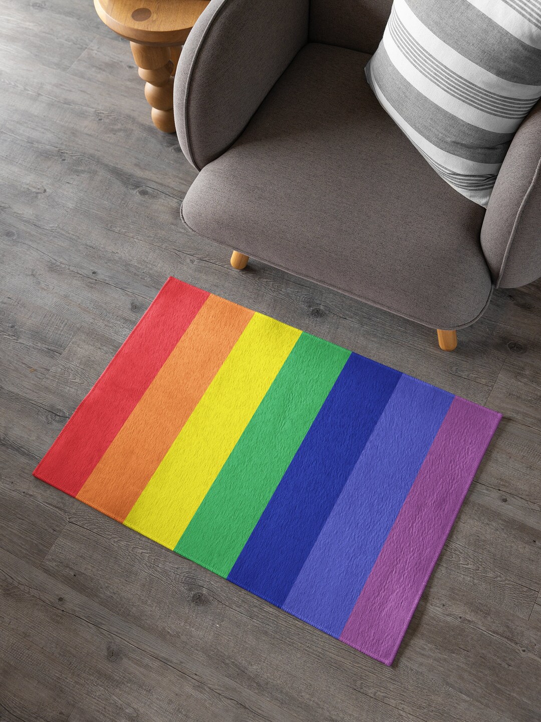Pride Flag Area Rugs | Pride Rug for Birthday, Anniversary, Pride Day ...