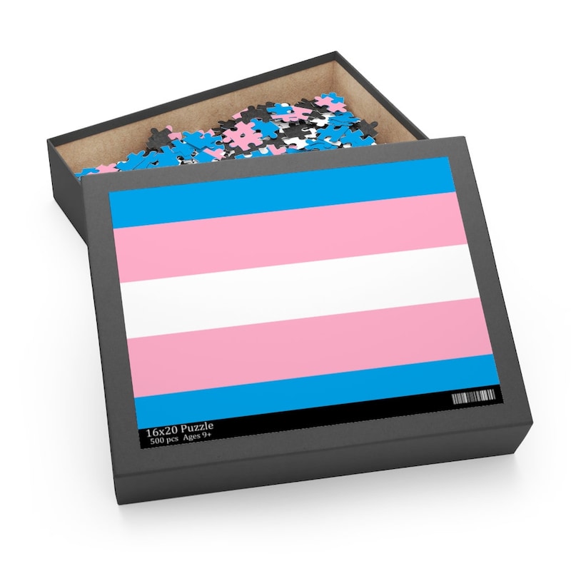 Trans Pride Puzzle - Etsy