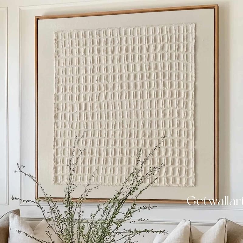 Neutral Textured Wall Art - Etsy