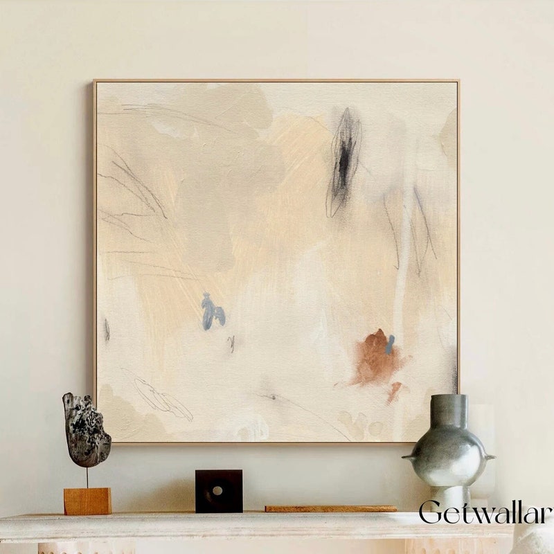 Neutral Color Art - Etsy