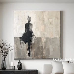 Woman Oil Painting Beautiful Lady Canvas Art Personalized Gifts ...