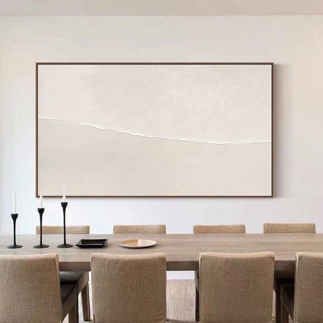 White Plaster Wall Art Platser Textured All Art Pure White - Etsy