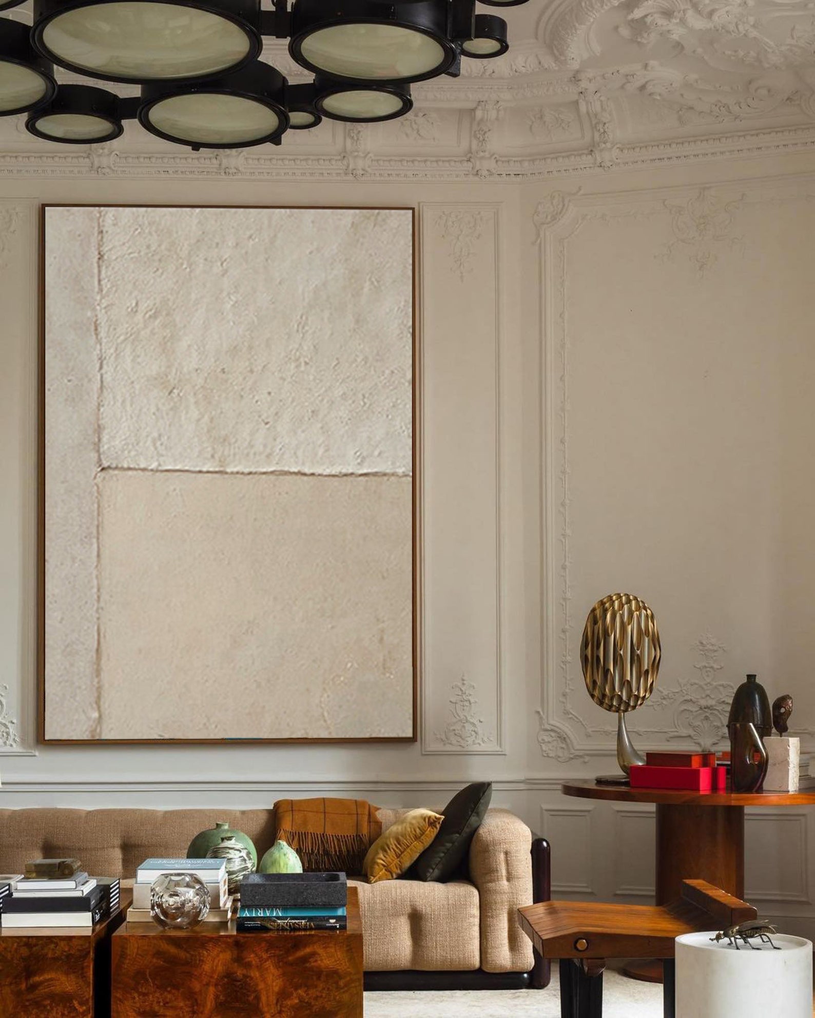 Beige Wabi Sabi Painting Pure Beige Wall Art Larger Bige Wall - Etsy