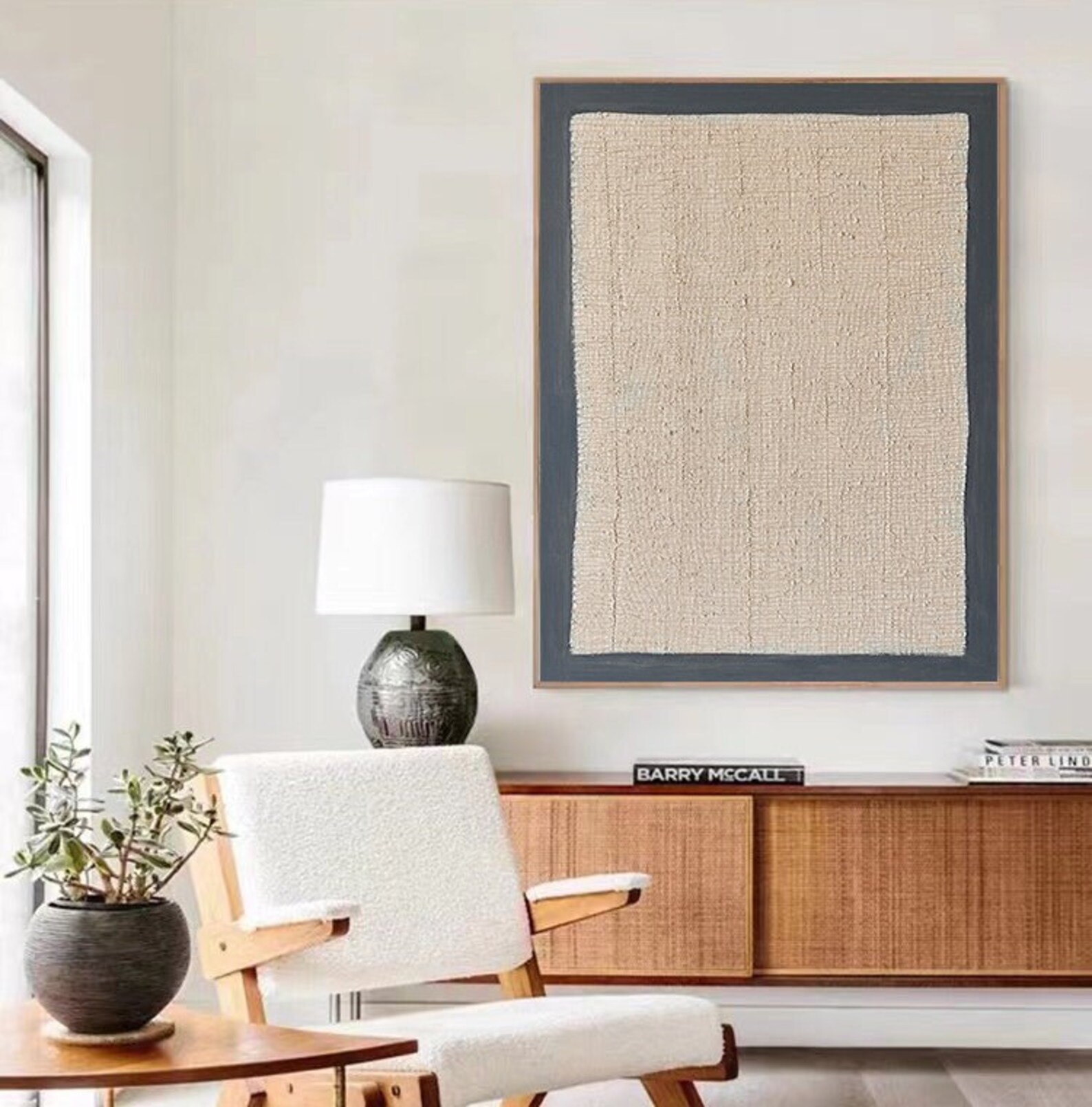Beige Rich Textured Painting Beige 3d Textured Wall Art Canvas - Etsy
